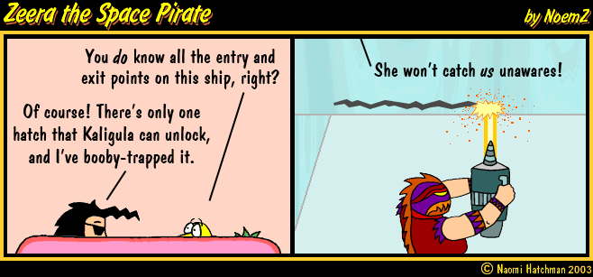 Sneak Attack Zeera The Space Pirate